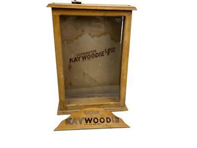 Vintage Kaywoodie Carburetor counter top pipe display case AS IS | eBay