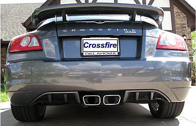 Chrysler Crossfire 2004-09 Sport Rear Fascia Accent Panels - 2pc HCA ...