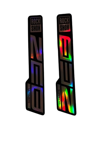Fork Decal RockShox Fork Decal Kit - ZEB Ultimate, 27/29", Holographic ...