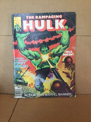 RAMPAGING HULK MAGAZINE #1 | eBay