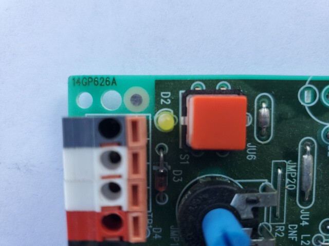 Chamberlain LiftMaster 41A5483-4 Receiver Logic Board Red Button, BOARD ...