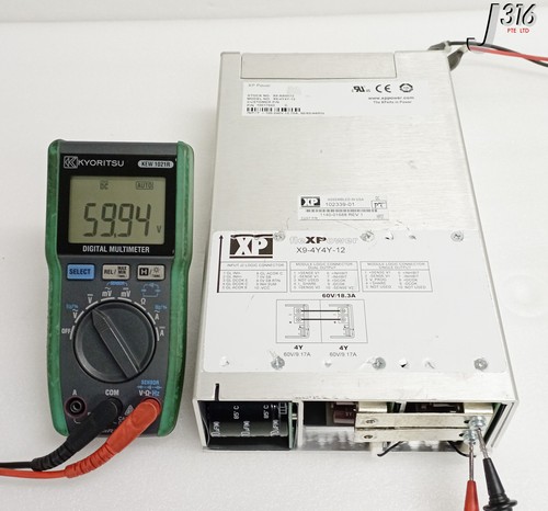 29669 XP POWER PS, FLEXPOWER, 60VDC, X9-XB0572, AMAT 1140-01688 X9-4Y4Y ...