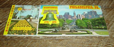 PHILADELPHIA BICENTENNIAL POST CARD BOOKLET 1976 | eBay