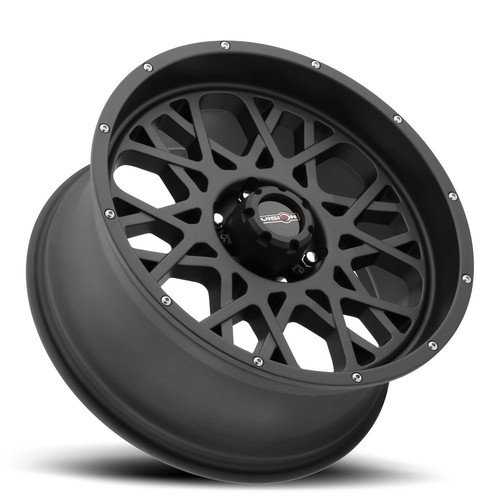 4-New 18" Vision 412 Rocker Wheels 18x9 5x5.5/5x139.7 12 Satin Black ...