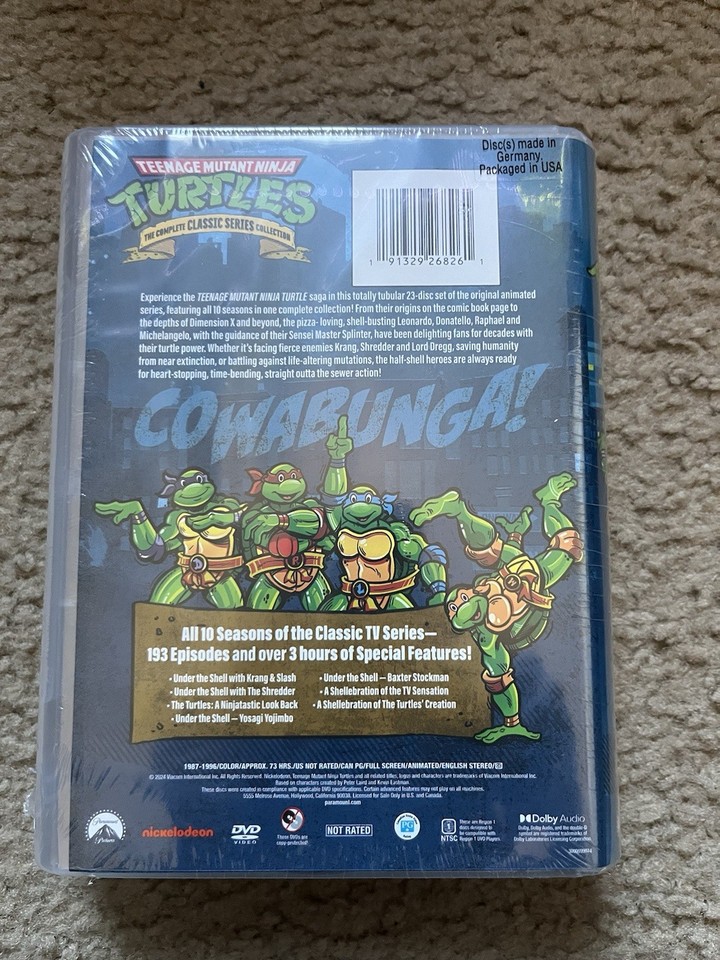 Teenage Mutant Ninja Turtles (1987) : Complete Classic Series ...