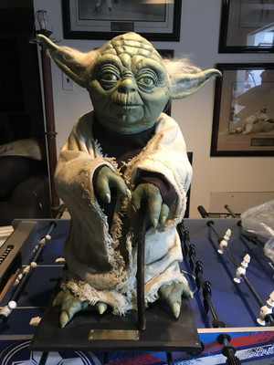 Life Size Yoda 1:1 Full Size Statue | eBay