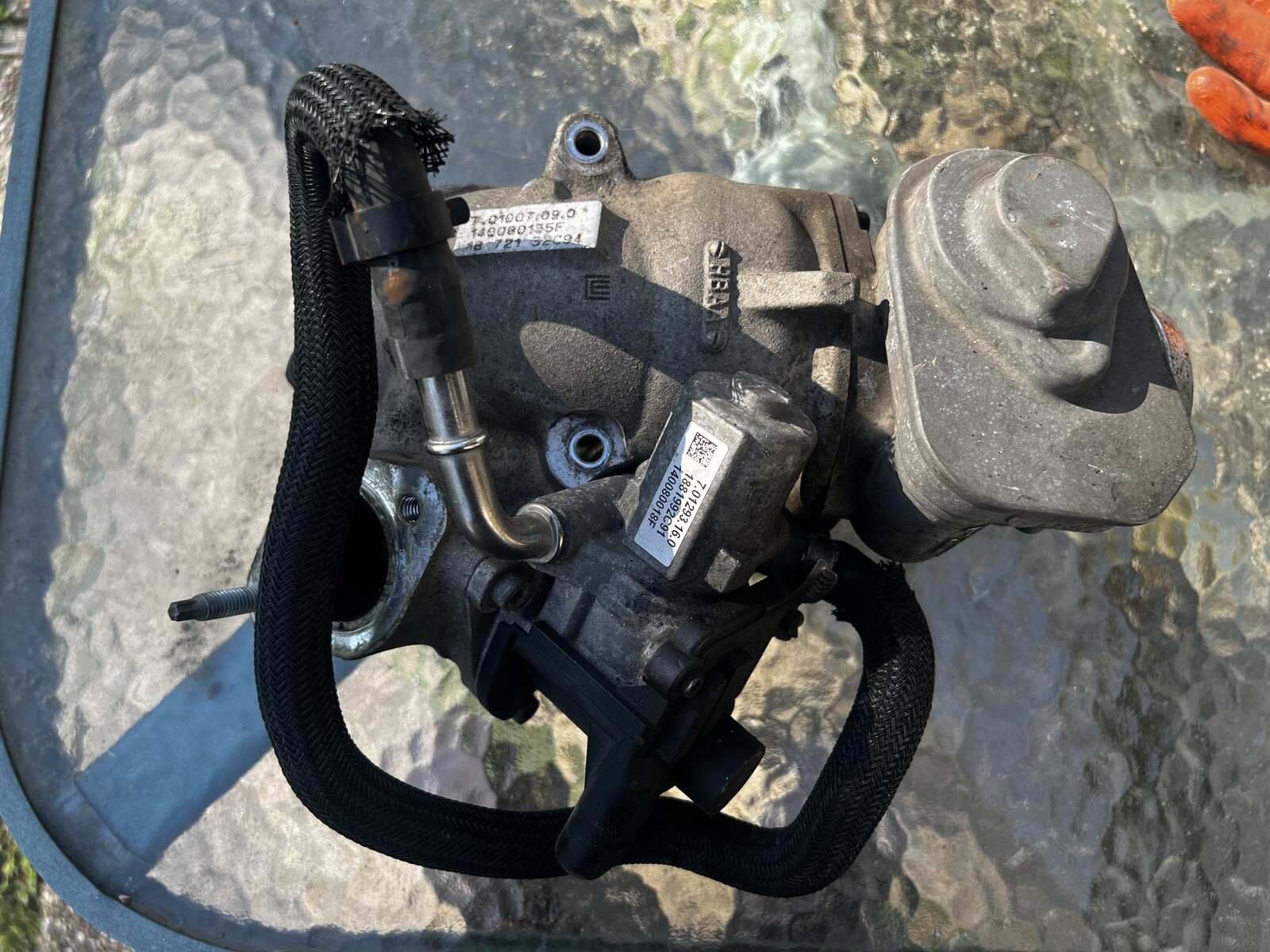 6.4 Powerstroke Turbo Diesel 6.4L EGR INTAKE VALVE 1881992C91 ...