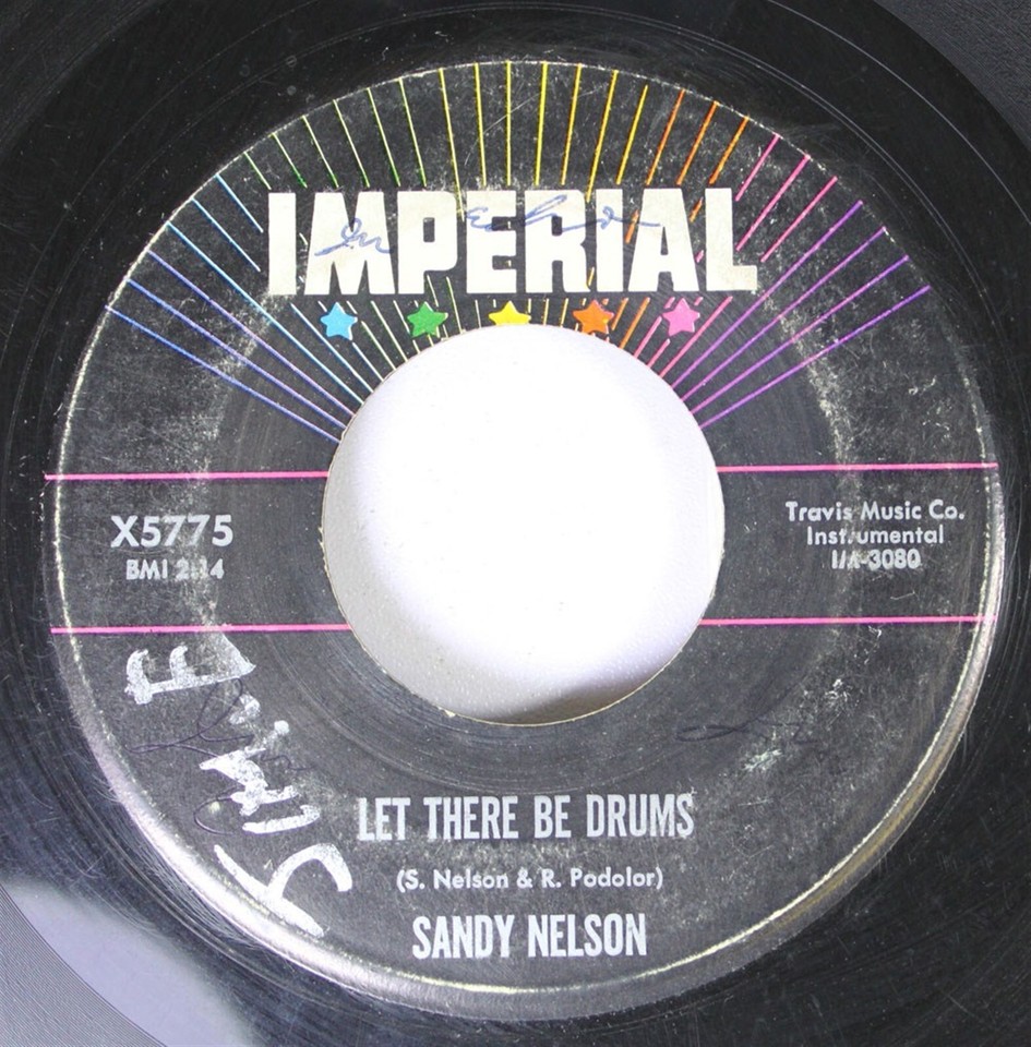 50'S/60'S 45 Sandy Nelson - Quite A Beat! / Let There Be Drums On ...