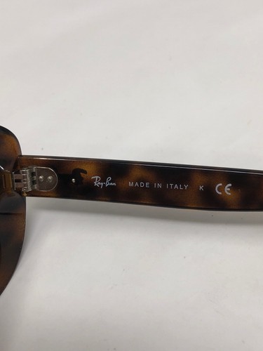 RAY-BAN RB4174 710 Sunglasses Frame Italy Womens Tortoise Brown Havana ...
