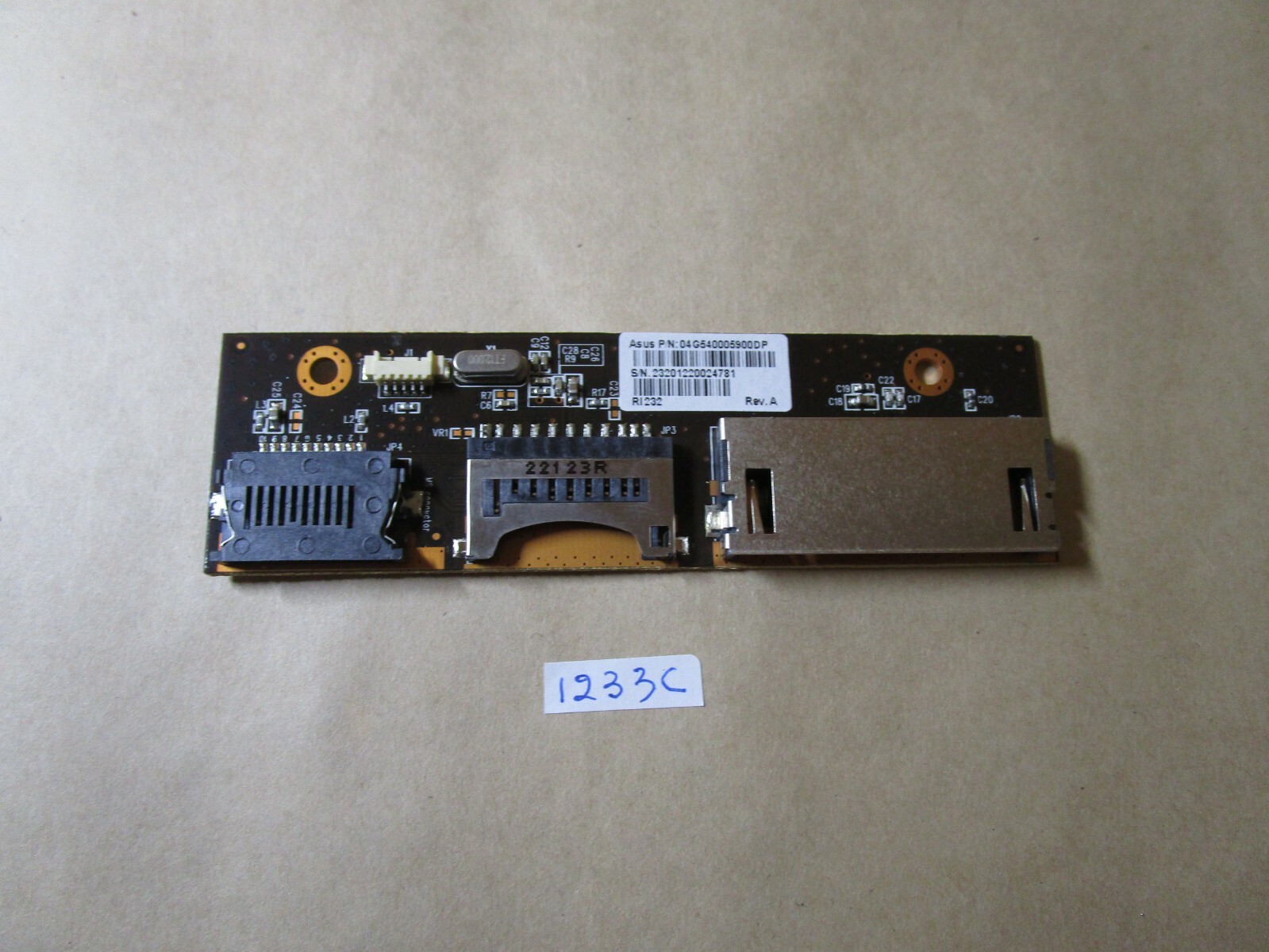 04G540005900DP ASUS PC Board Card Reader 7 in 3 Module IOI Ri232 Media ...