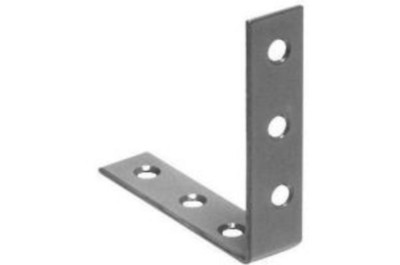 Corner Bracket Steel Right Angle Fixing L Shape Support 25mm-150mm (1in ...