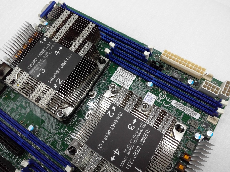 Supermicro X11DPL-I Motherboard Intel C621 Dual Socket LGA-3647 ATX ...