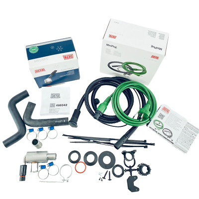 Engine Heater Set DEFA 411702 + 460342 for RENAULT Kangoo Laguna Megane ...