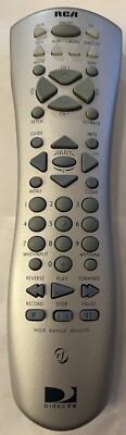 RCA RCR160SCM1 RF DSS DIRECTV REMOTE CONTROL DRD486 DRD486RG DSM586 ...