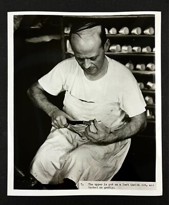 1960s Ballet Pointe Shoemaker Tools Cobbler Tacking Toe Shoes Vtg Press ...