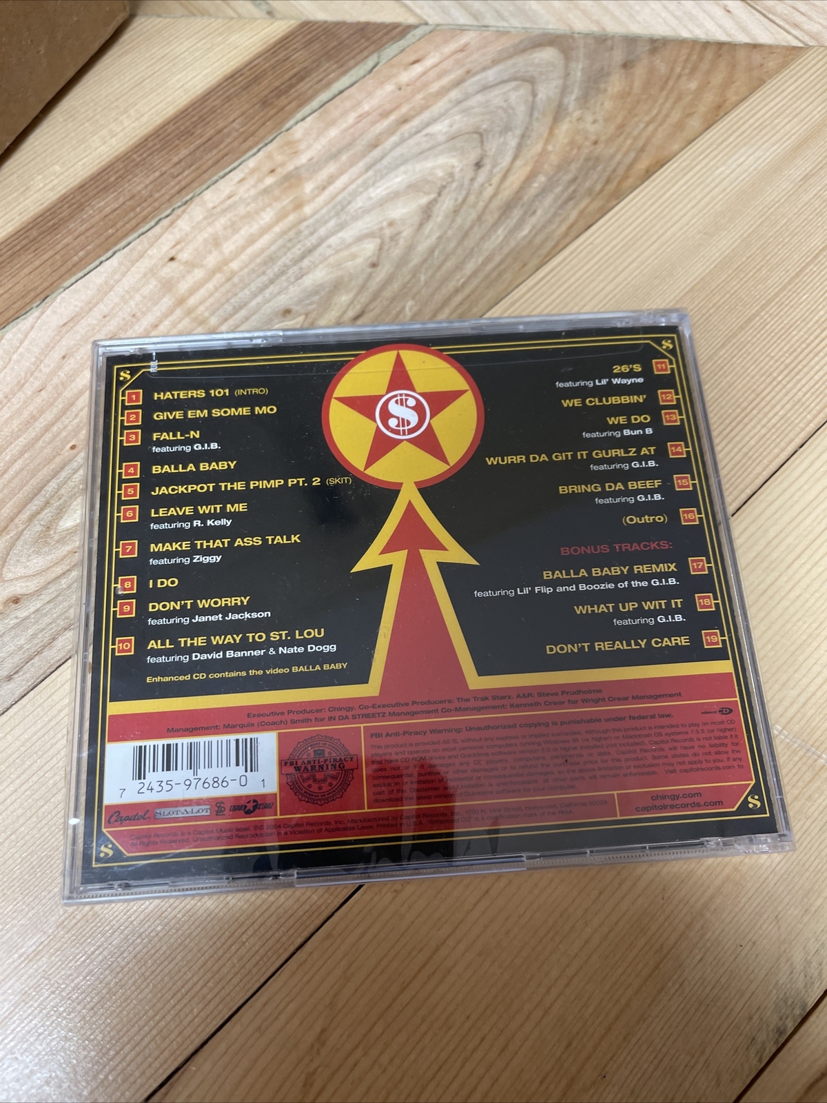 Sealed Chingy Powerballin’ (PA) CD 2004 724359768601 | eBay UK