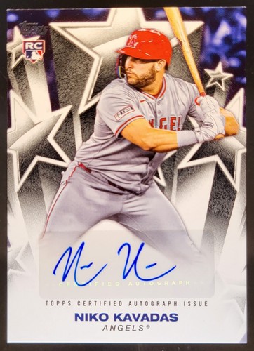 2025 Topps Niko Kavadas Baseball Stars Auto #BSA-NK RC Los Angeles ...