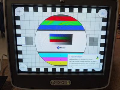 Vintage HP Pavilion mx75 P1499A 16"/17" CRT VGA Computer Monitor Retro ...