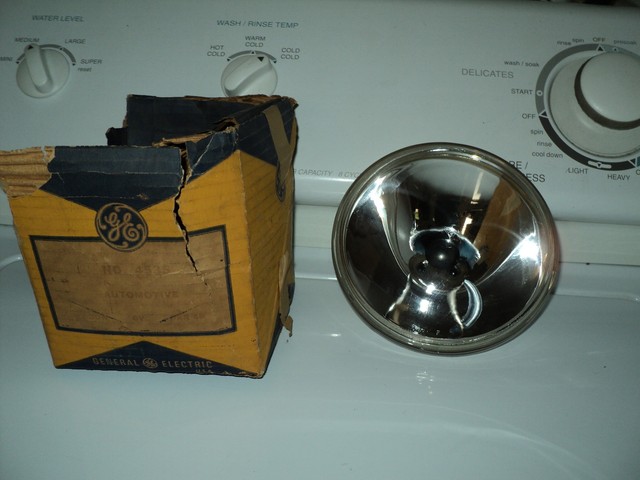 GE 4535 Par 46 6 Volt 30 Watt Stage Light Bulb Spot Lamp 6" Terminal ...