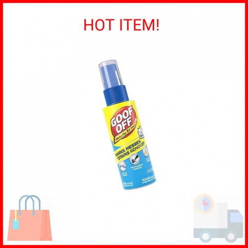 Goof Off Household Heavy Duty Remover, 4 fl. oz. Spray, For Spots ...
