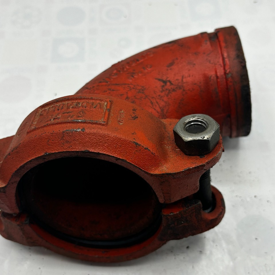 VICTAULIC 90° ELBOW GROVE FITTING 10", VICTAULIC PIPE COUPLING 3"-75 ...