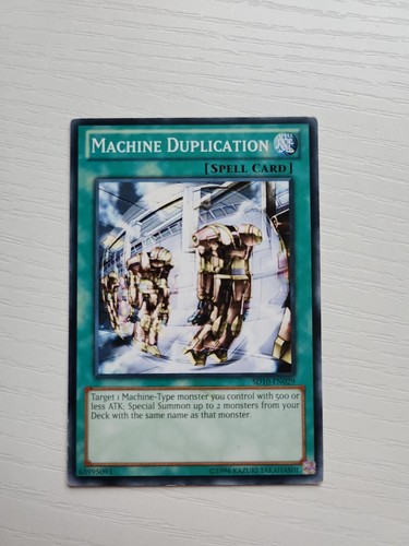 Yugioh TCG - Machine Duplication - Common - SD10-EN029 | eBay