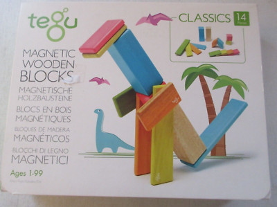 Tegu Magnetic Wood blocks Building Construction Toy | eBay