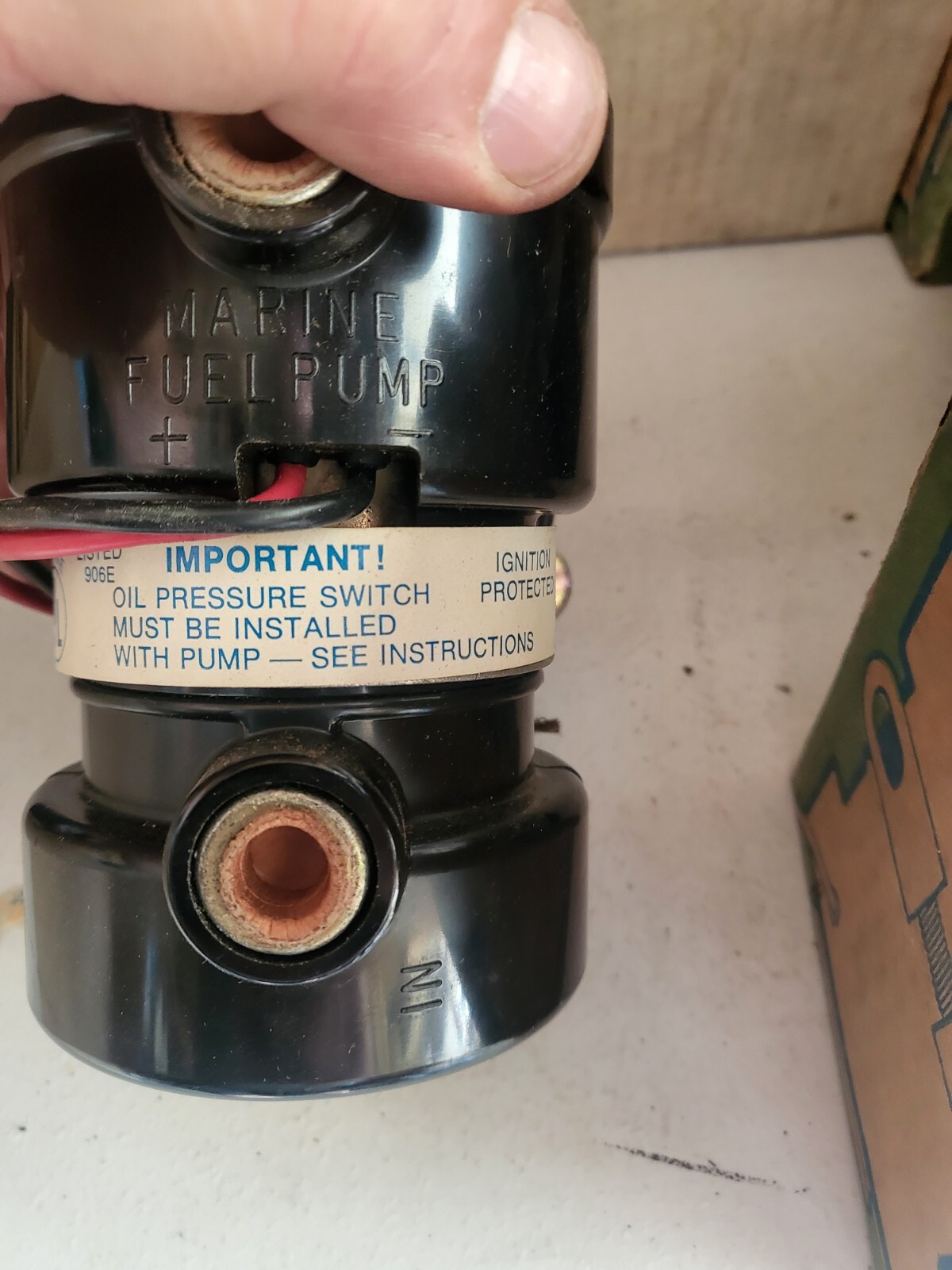 Walbro Marine Fuel Pump Model 6093 for sale online | eBay