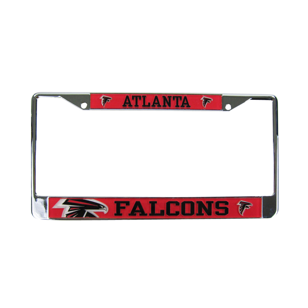 NFL Atlanta Falcons Car Truck Chrome Metal Premium License Plate Frame ...
