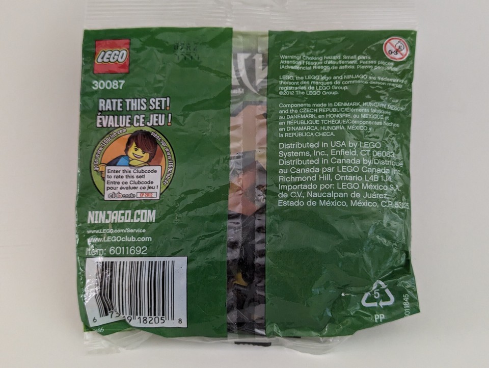 LEGO 30087 NinjaGo Car NEW in un-opened bag. Free Shipping | eBay