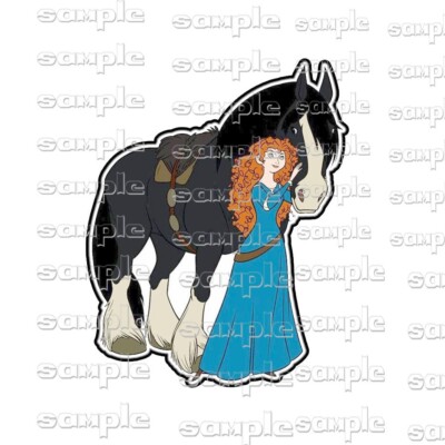 Disney Merida Brave scc v Premade Scrapbook Page Paper Piece die cut | eBay