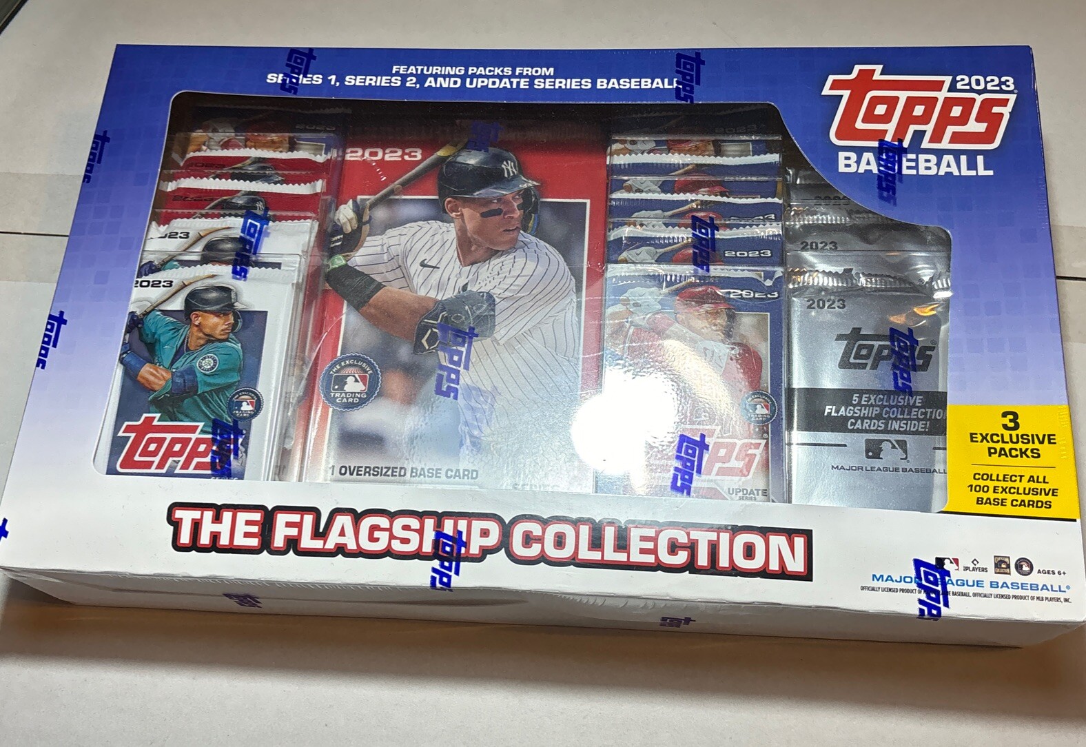 TOPPS 2023 BASEBALL FLAGSHIP COLLECTION SERIES 1, 2 & UPDATE COSTCO ...