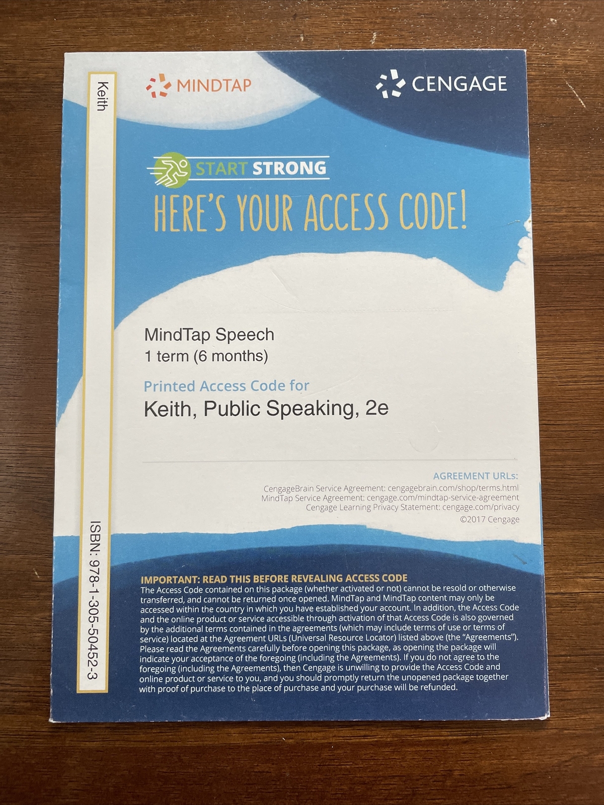 MindTap Course List Ser.: MindTap Speech, 1 Term (6 Months) Printed ...