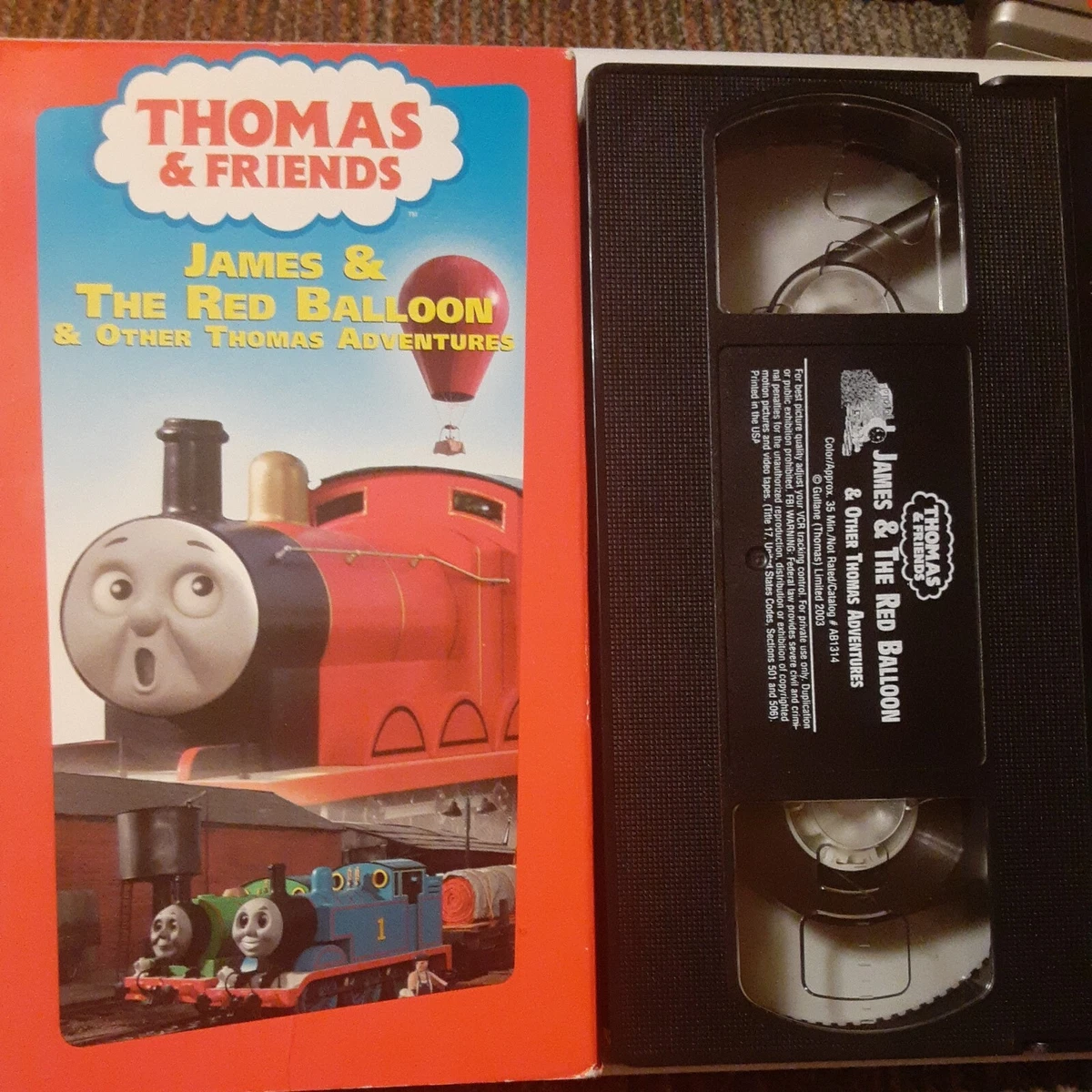 James And The Red Balloon Vhs Ebay