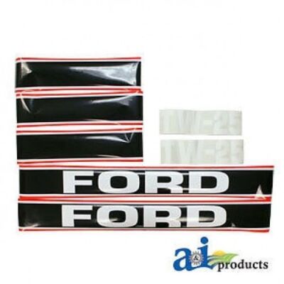 Made to Fit FORD TW 25 Hood Decal Set | eBay