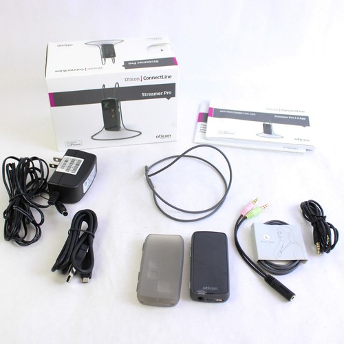 Oticon ConnectLine Streamer Pro Hearing Aid iPhone Adapter Untested | eBay