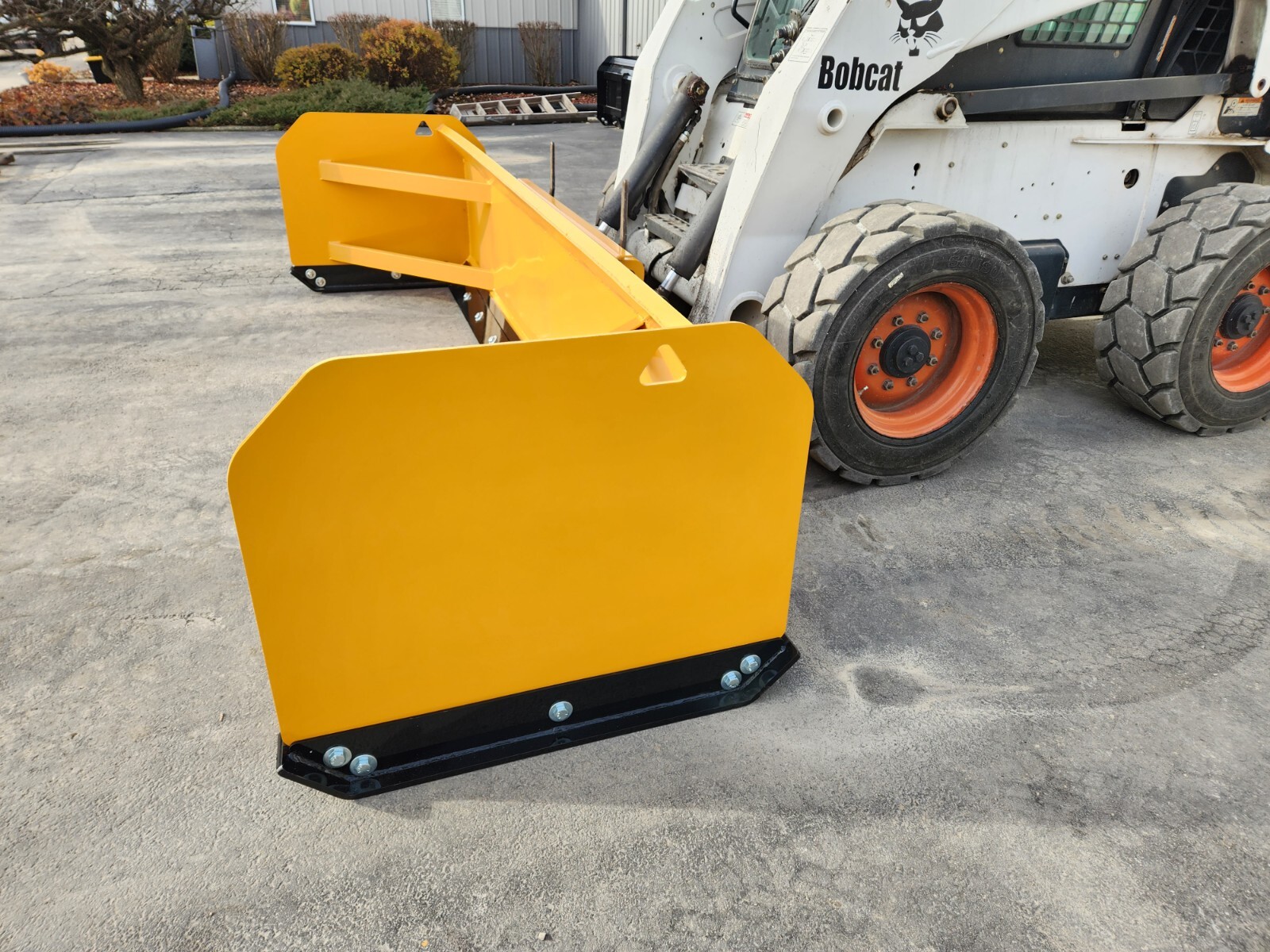 10' x 36" Global Euro Tractor Snow Pusher Box Plow HD Loader Quick ...