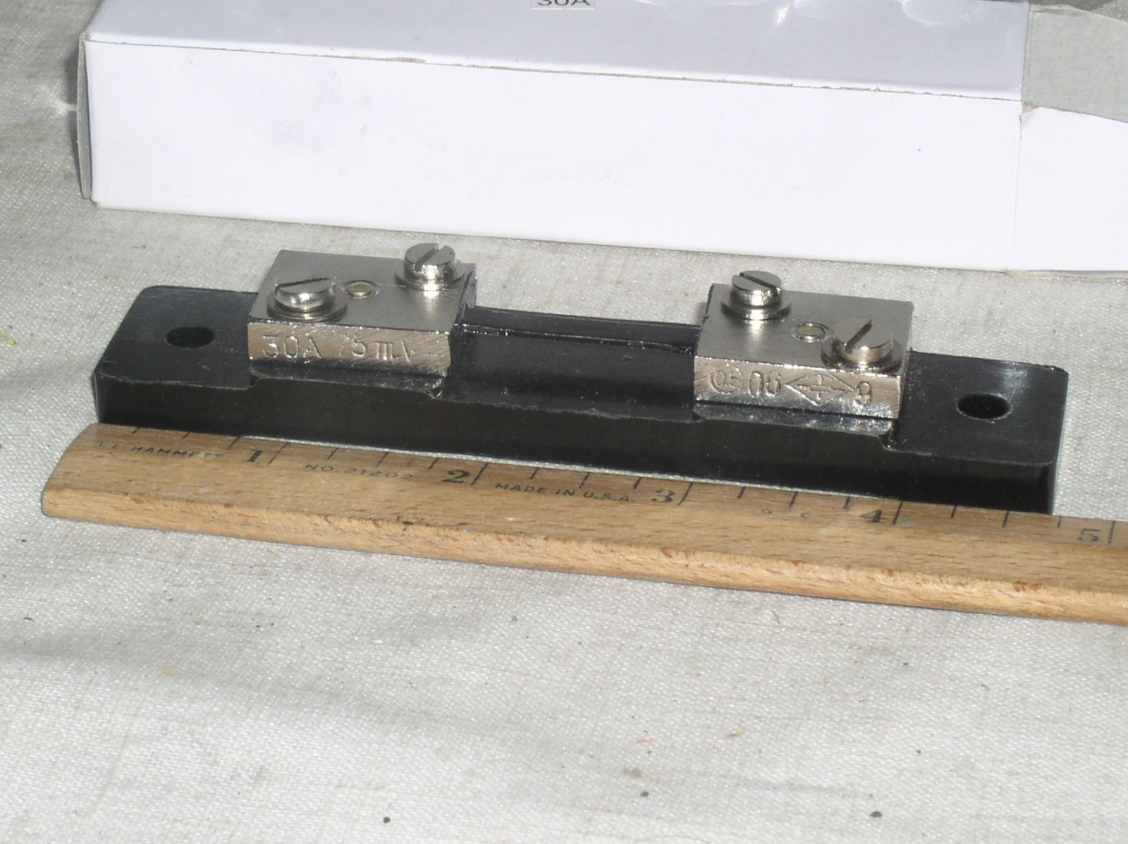 NEW 30A 75MV 30 A AMP S 75 MV AC DC CURRENT SENSE METER DVM SHUNT .0025 ...