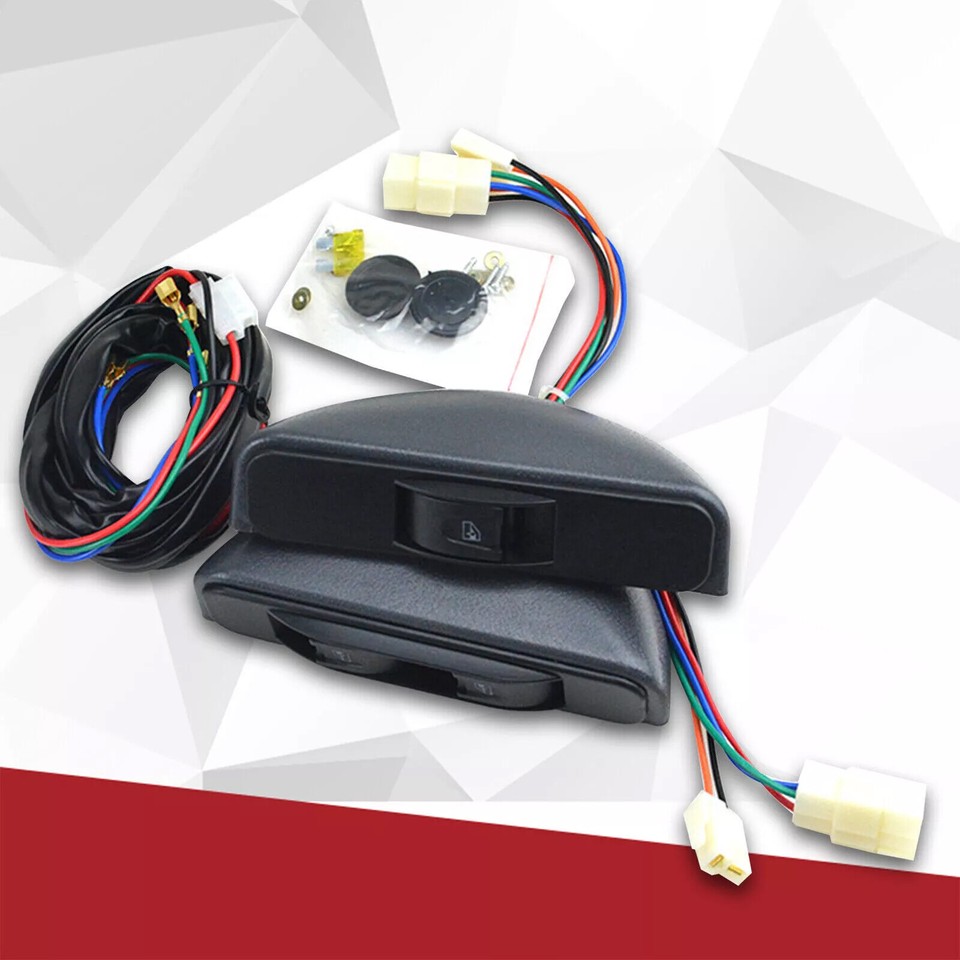 Universal Truck Car Master Electric Power Window Switch Kit w Wire ...