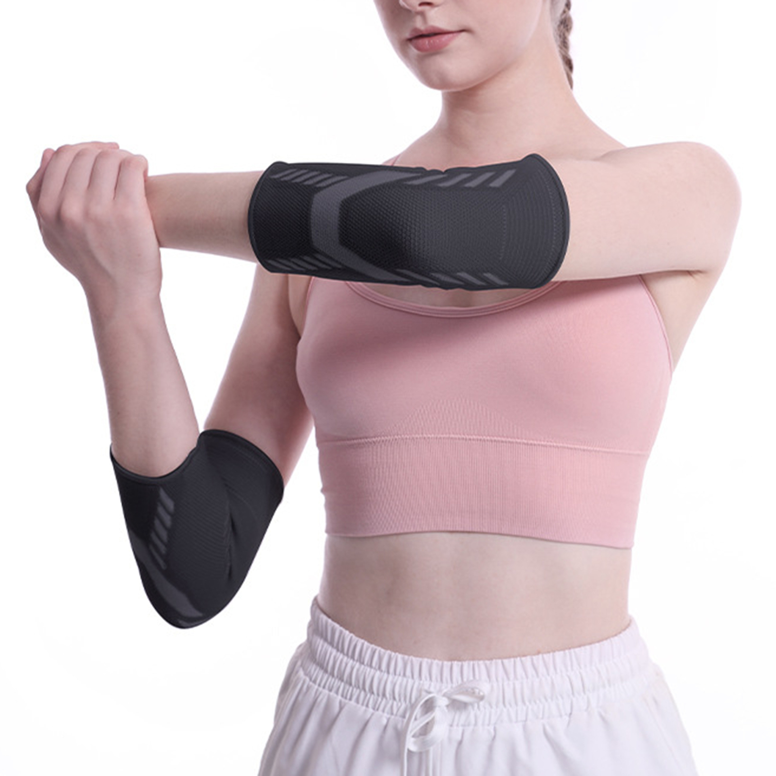1pc Extended Wrist Easy to Wear Elbow Protection Men Women Sports Elbow ...