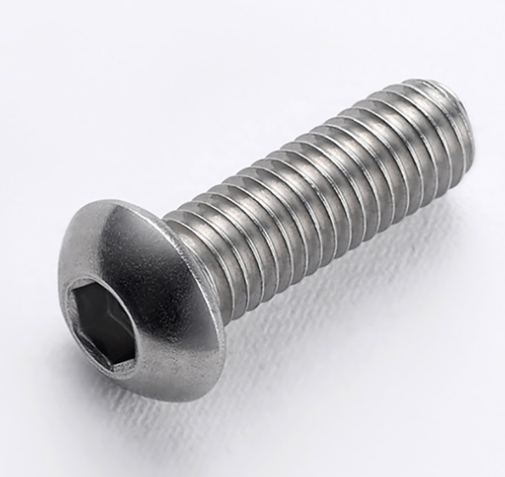 M12 M16 Socket Button Screws - Dome Head - Hex Allen Bolts - A2 ...