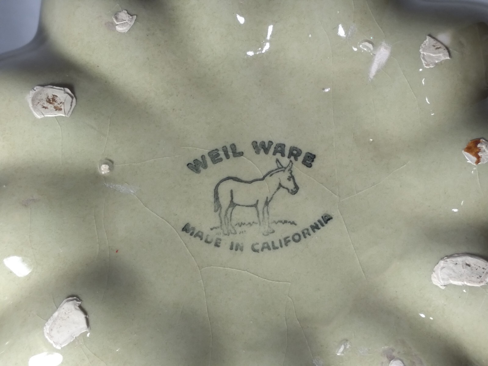 Weil Ware 2 Ceramic Planters Vases California Pottery Vintage Rare 5.5 ...