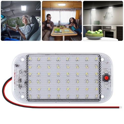 1-10 Pack 6000K LED Lights 12V 24V Waterproof Car Interior Lamp Boat ...