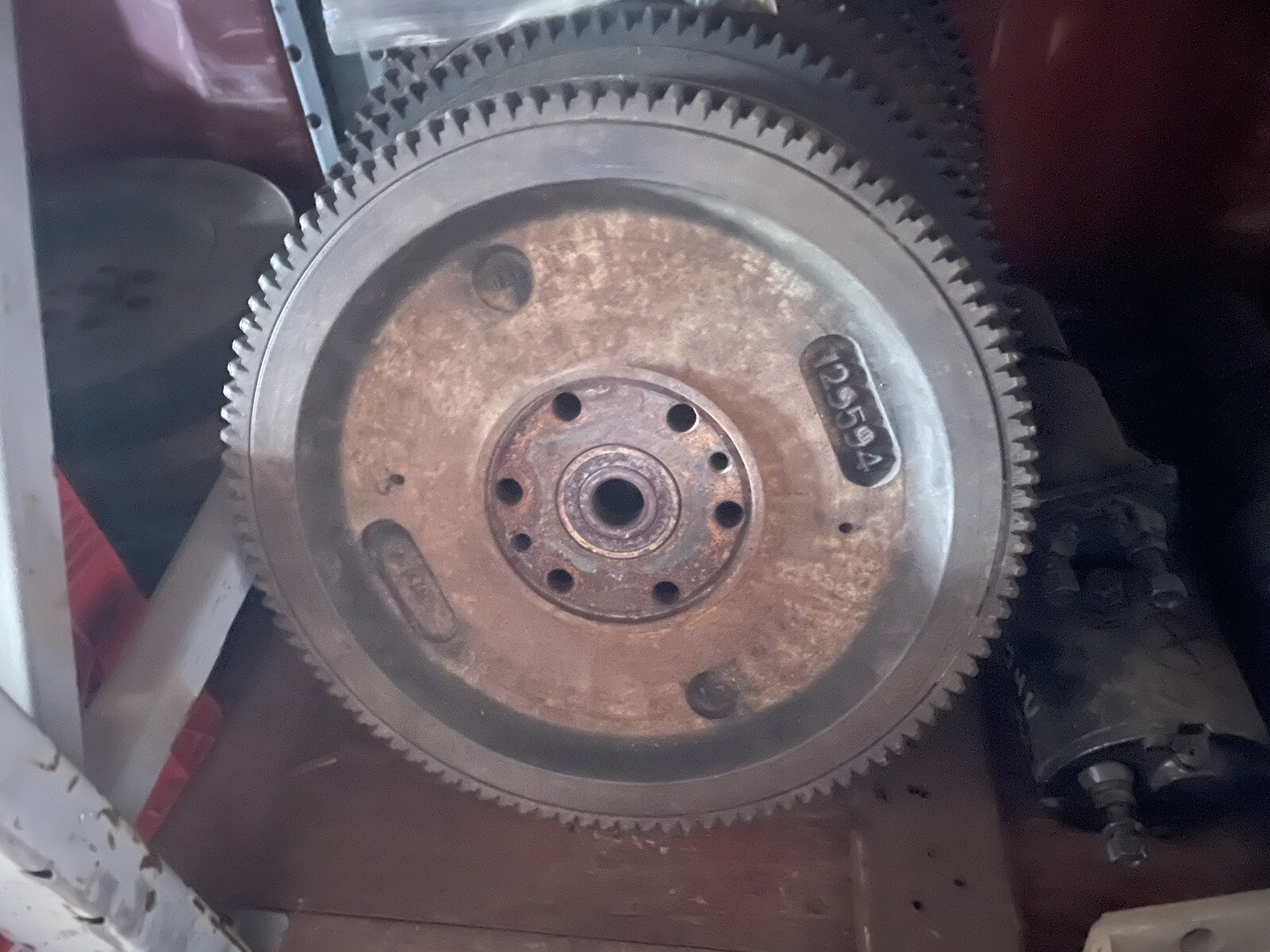 GENUINE Cummins N14 Big Cam 855 Flywheel 3021660 129594 3071535 | eBay