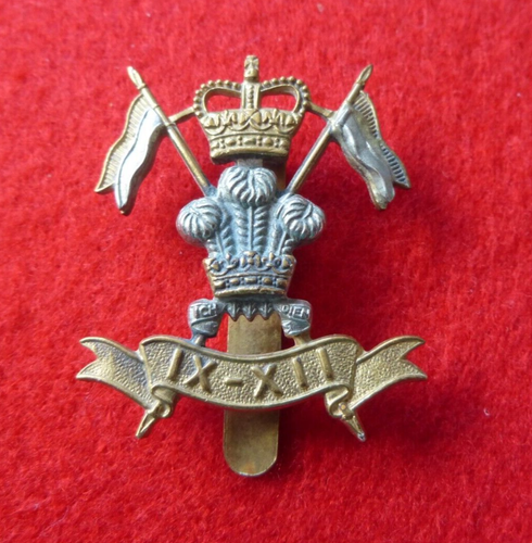 British Army AMMO U.K Cap Badge - The 9th/12th Royal Lancers 9/12L IX ...