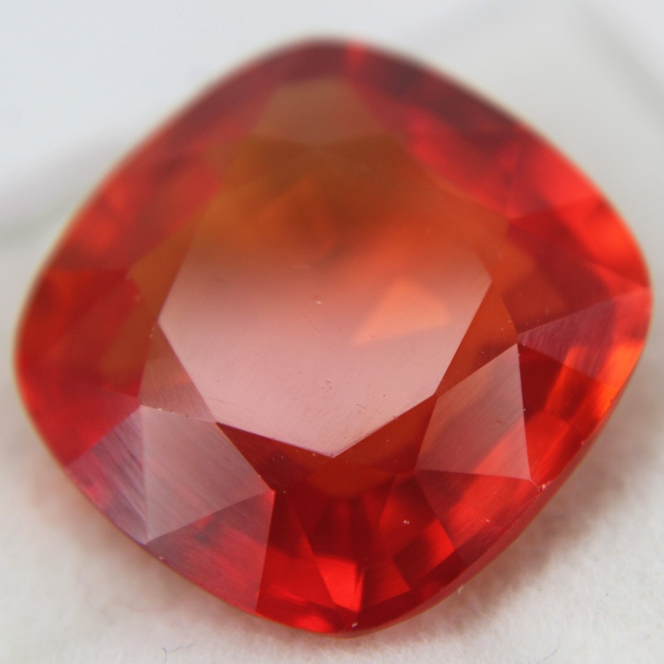 19.10 Ct Spessartite Natural Garnet Cushion loose gemstones Certified ...