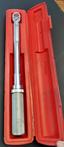 Snap-on QJFR275D Torque Wrench 3/8" Drive 10–75 ft-lb Flex-Head Click ...