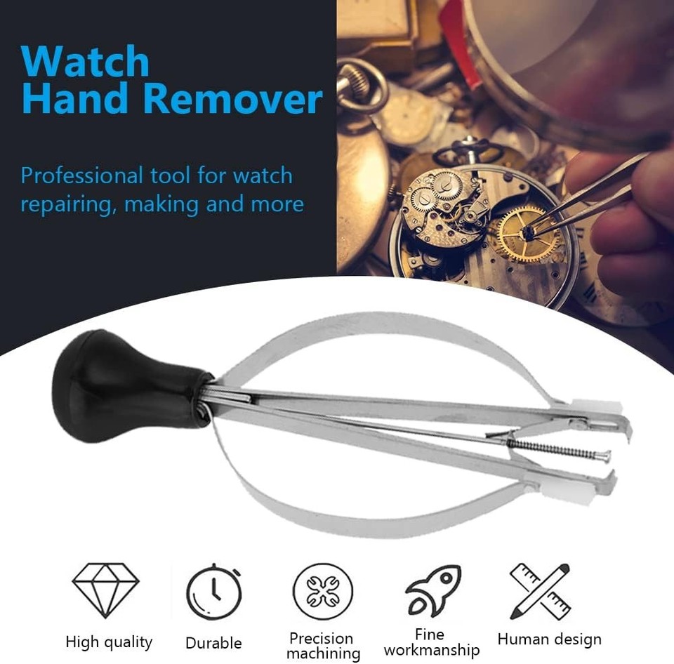 Watch Hand Remover, Plunger Puller Lifter Clock Repair Tool ...