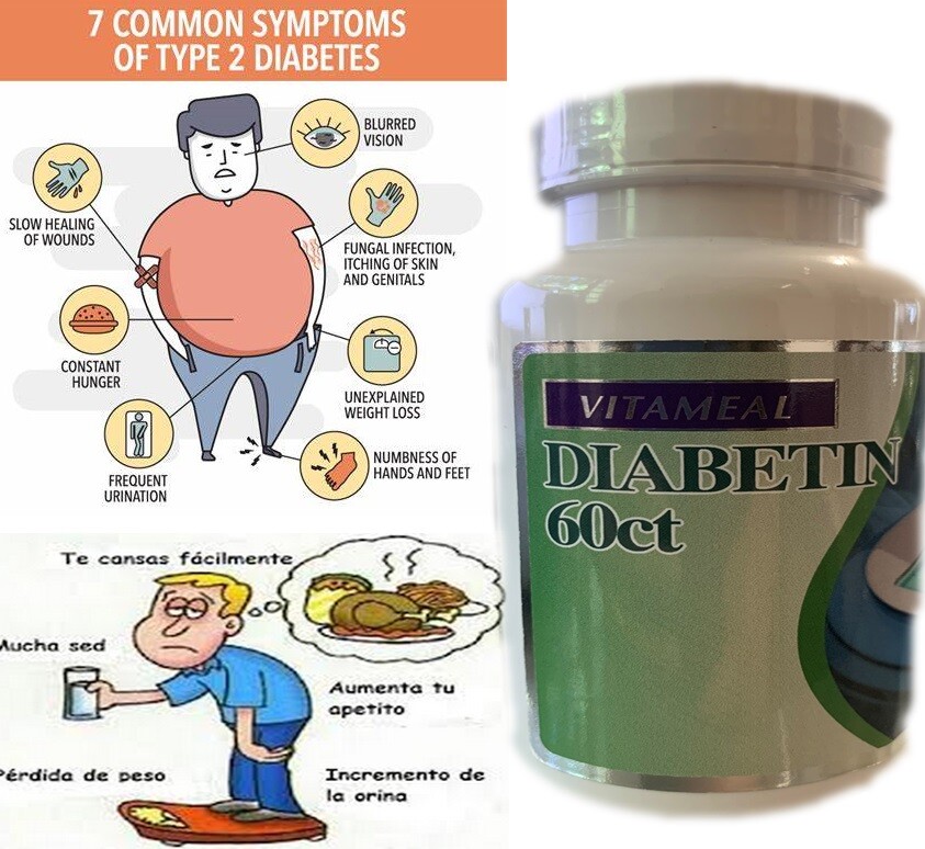 1 DIABETIN 60 CAP blood sugar support VITA GLUTTEN Bacterium 40 % Off ...