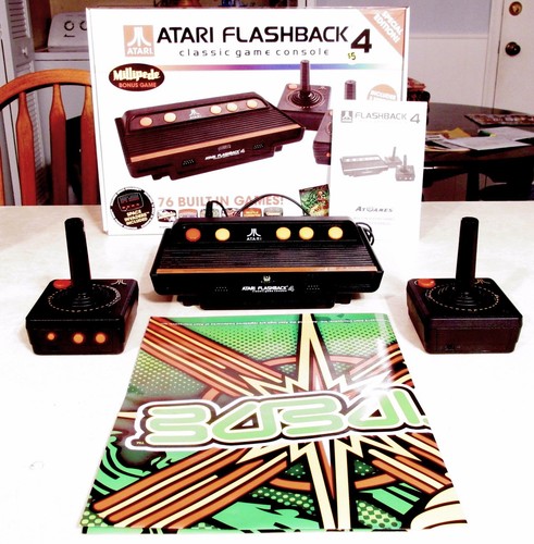 Atari Flashback 4 SE Gaming System Boxed with Poster | eBay